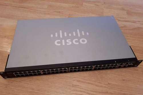 Коммутатор Cisco SF300-48 (рабочий)