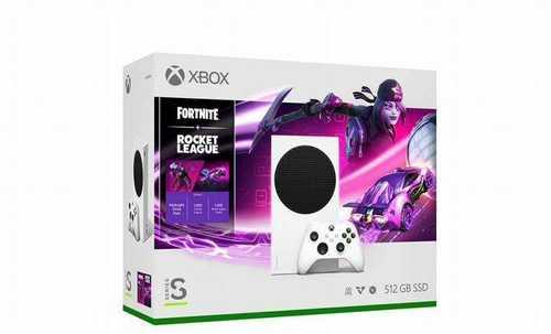 Xbox series s Fortnite+ Rocket Legue
