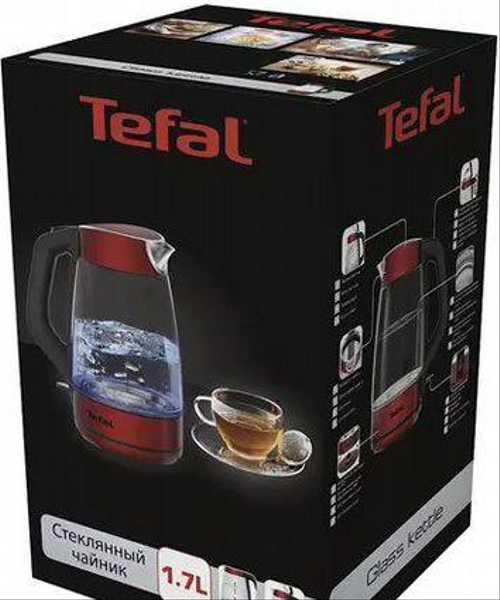 Чайник Tefal Glass Kettle KI520530