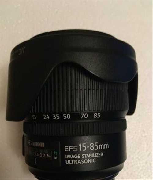 Canon efs 15-85