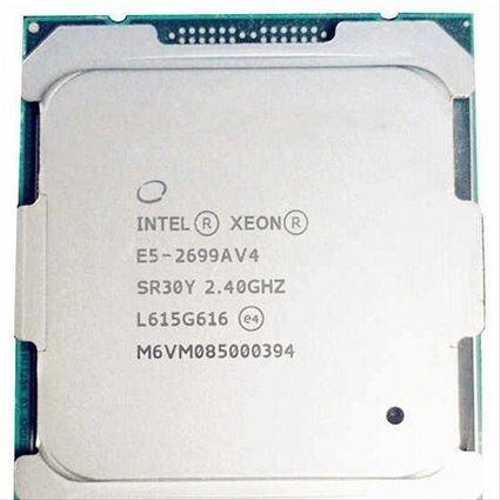 Intel Xeon E5-2699AV4 / 22 ядра / 2.40 GHz / SR30Y