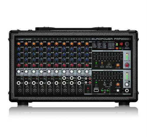 Микшер с усилителем behringer PMP2000D