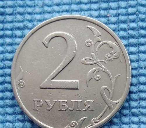 Монета 2 р. Монета со звездой и цифрой 2. 2р Беларусь 2009 г. 2р2р.