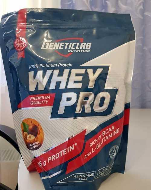 Протеин со вкусом карамели и ореха Whey Pro