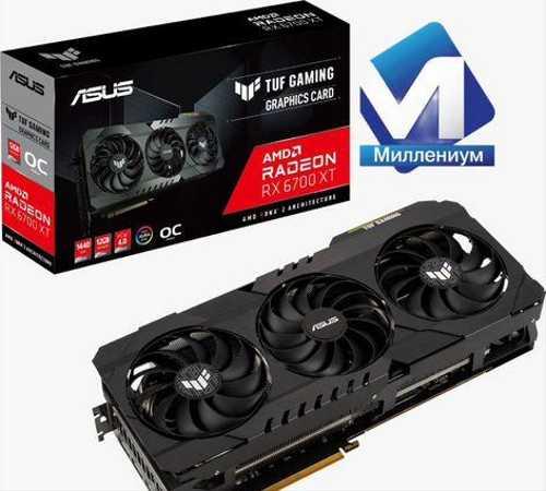 Видеокарта asus TUF-RX6700XT-O12G-gaming