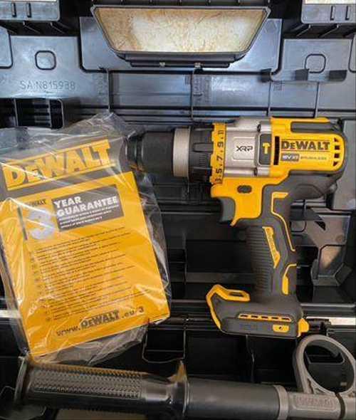 Дрель аккумуляторная DeWalt DCD999NT гарантия 3 г