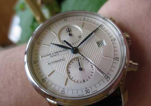 Baume Mercier classima chronograph