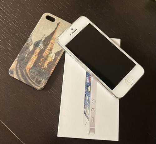 iPhone 5 s 32 gb серебряный
