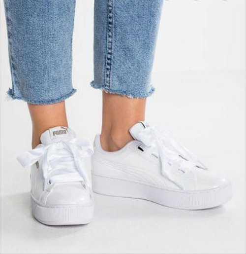 Кроссовки puma vikky platform ribbon p