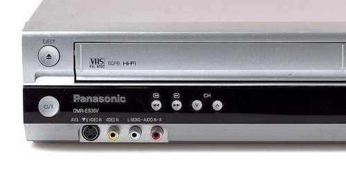 DVD+Super VHS рекордер Panasonic DMR-ES35, новый