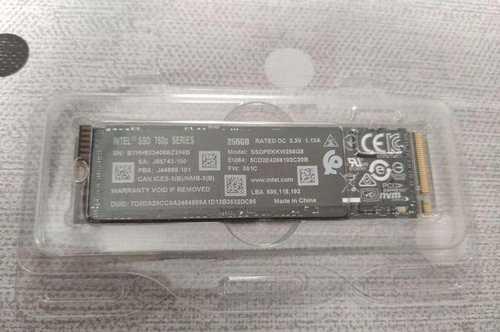 Intel Ssd диск 760p series 256GB rated DC