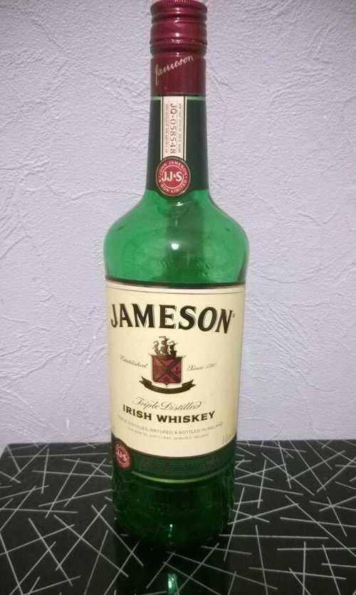 Бутылка из под виски Джемесон Jameson