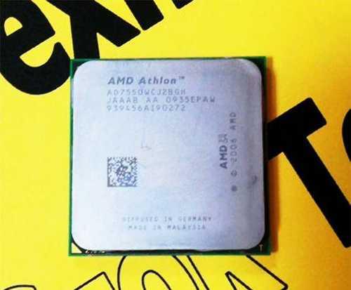 Процессор (Б/У) AMD Athlon 64 x2 7550+ (2.5 GHz) | Festima.Ru – частные ...
