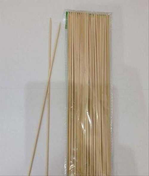 Шпажки шампура 30см бамбуковые деревянные 100шт