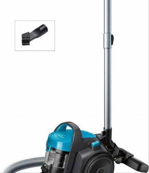 Новый Пылесос bosch BGS05A221, 700Вт, синий