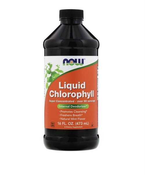 Хлорофилл жидкий Chlorophyll, витамин В12, фолат