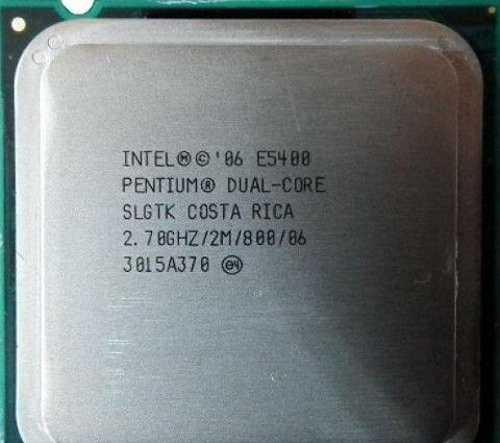Intel Pentium E5400 LGA775