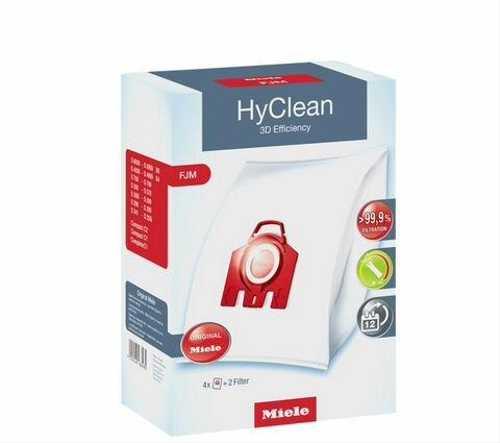 Мешки для пыли HyClean 3D Efficiency FJM, 4 шт