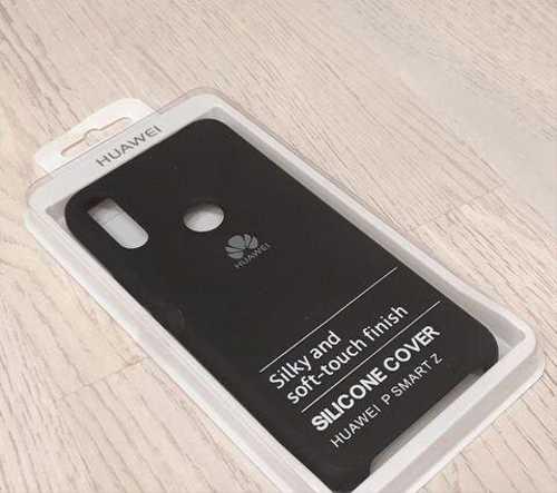 Силиконовый чехол на Huawei P Smart Z чёрный