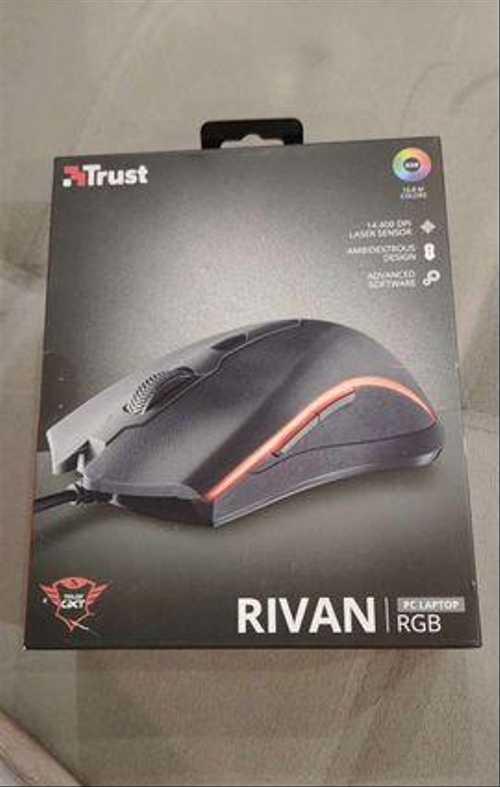 Игровая мышь trust gxt 177 rivan