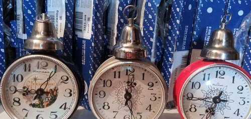 Будильник СССР новый механический