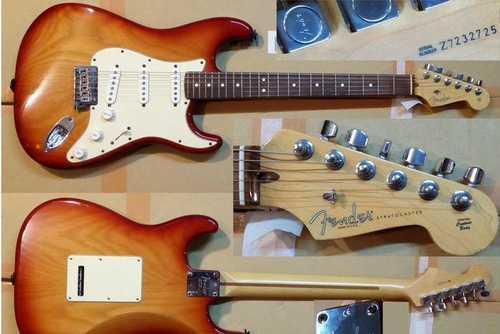 Электрогитары Stratocaster Fender USA и Japan 70е