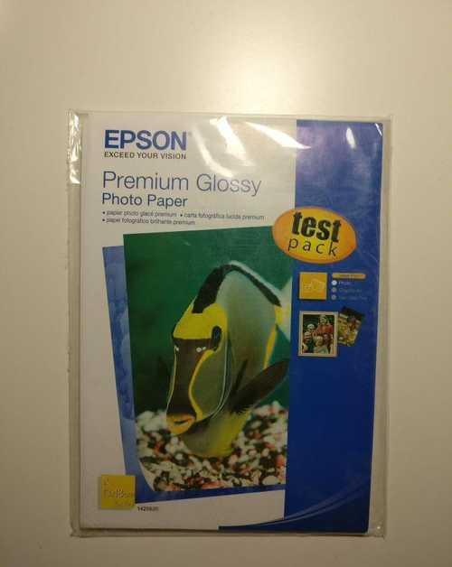 Бумага Epson Premium Glossy Photo Paper 13x18 10шт