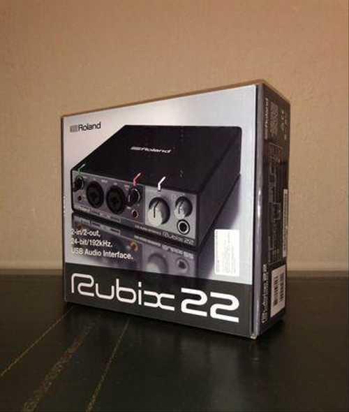 Roland Rubix22 Студийная Звуковая Карта