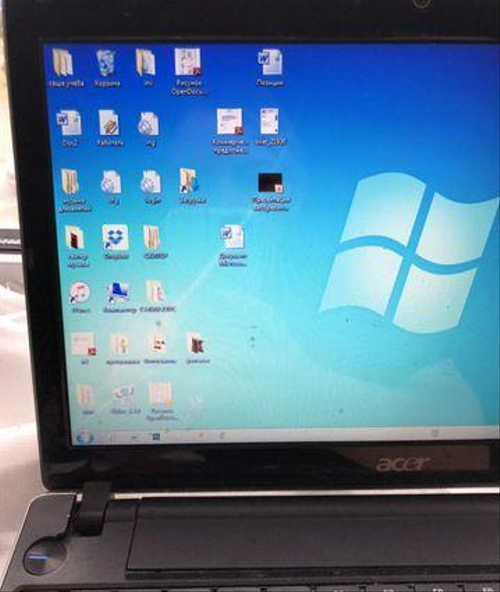 Нетбук на запчасти acer