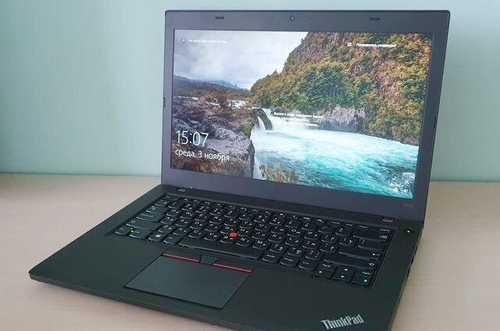 Надежный Мощный Lenovo ThinkPad T460 i5 8гб SSD500
