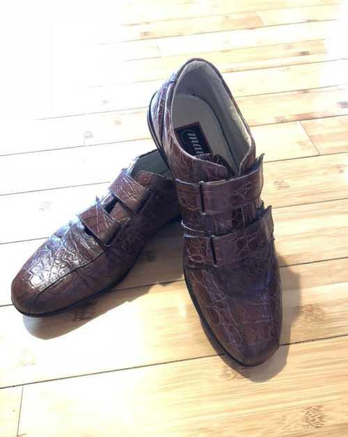 Кроссовки из крокодила