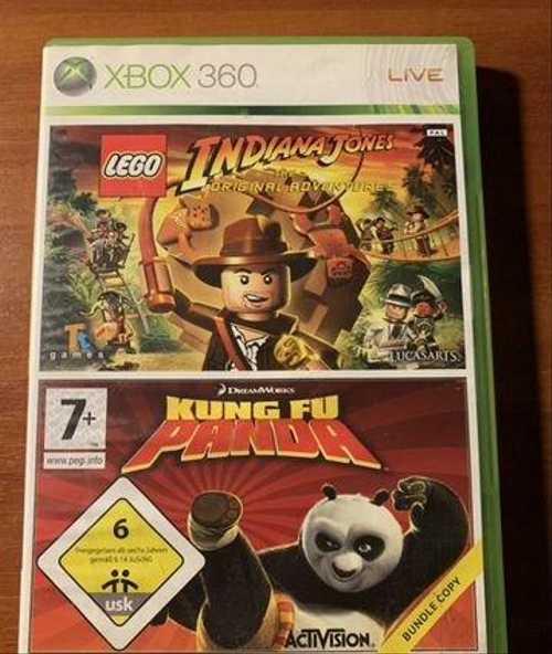 Lego Indiana Jones / Kung Fu Panda / Xbox 360