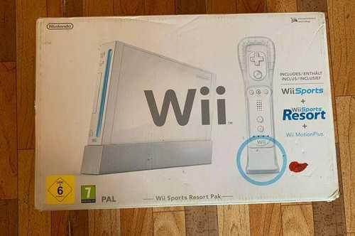 Nintendo wii прошитая + balance board комплект