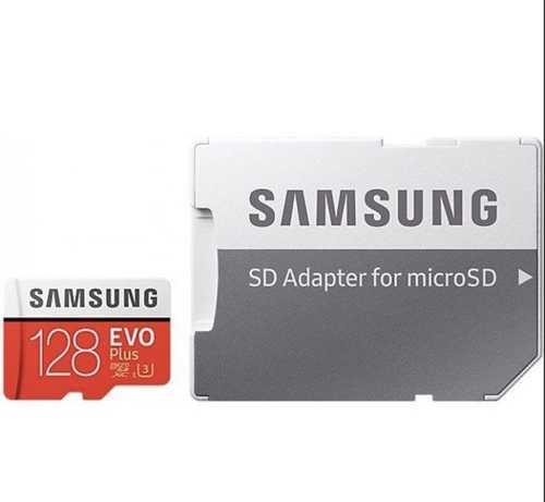 Карта памяти Samsung microsdhc 128GB Class 10 EVO