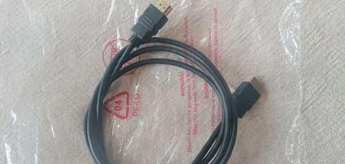 Кабель hdmi (M) - hdmi (M), 1,5м