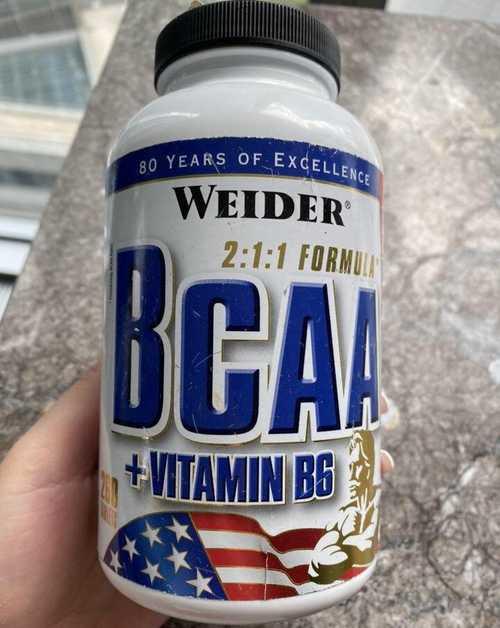 Bcaa 2:1:1 Weider bcaa+Vitamin B6 (260 таб)