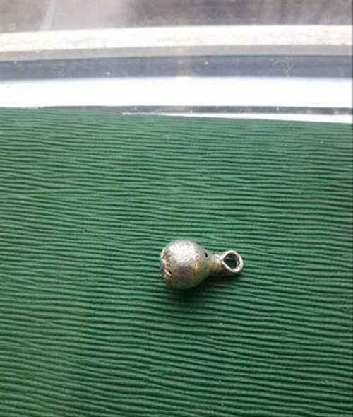 Серебряная пуговка гирька в.п. 17, н. 18 века