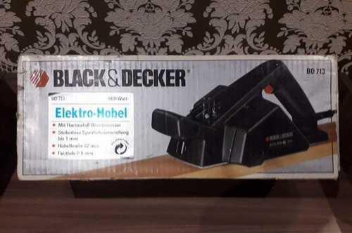 Электрорубанок Black&Decker BD 713