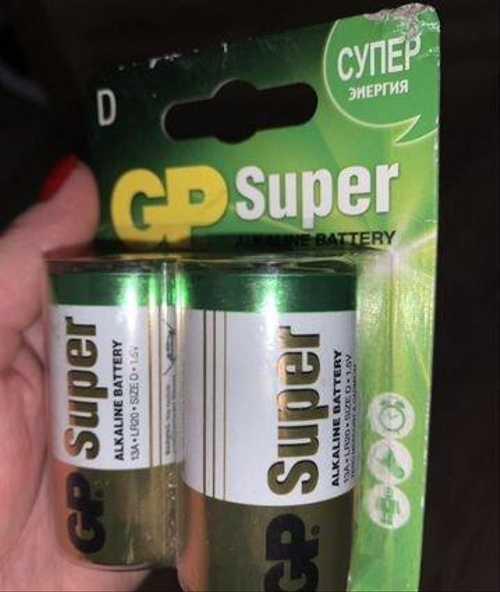 Батарейки GP Super D