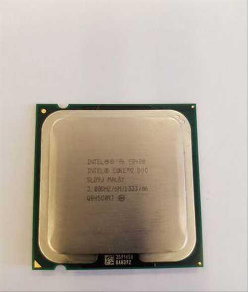 Процессор Intel Core 2 Duo E 8400 для сокет 775