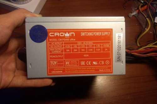 Блок питания Crown Micro CM-PS450W Office