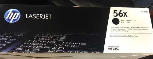 Новый оригинальный картридж HP 56 X (CF256X)