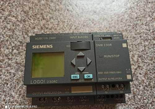 Умный дом Контроллер Siemens logo 230RC + модуль