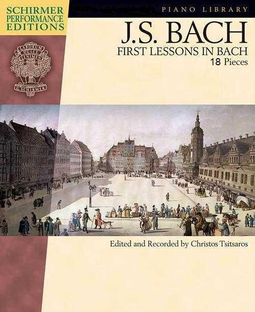 Ф-но. И. С. Бах - "Первые уроки". 18 пьес
