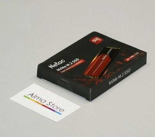 M.2 M2 SSD Netac 500 гб NVMe PCI-E Гарантия