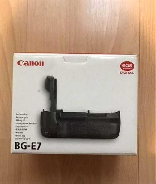 Батарейный блок BG-E7 для Canon 7D