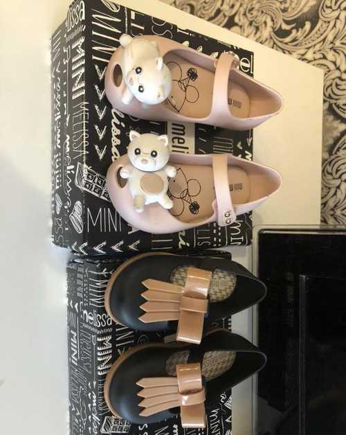 Лоферы туфли сандали mini Melissa