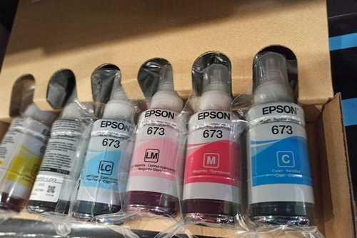 Оригинальные чернила Epson L805/L800