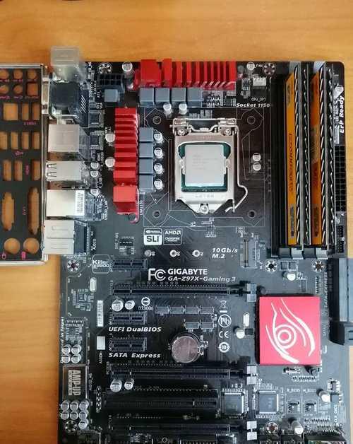 Комплект e3-1270v3 Gigabyte Z97X-Gaming3 DDR3 16Gb