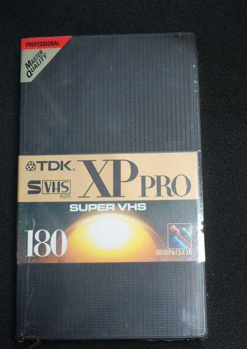 Видеокассеты TDK svhs professional XP pro